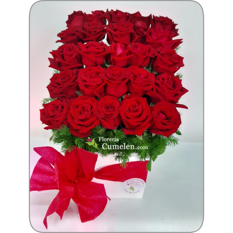 Gabinetes De Rosas Rojas Arreglo De Rosas Rojas En Canasta Para Envío